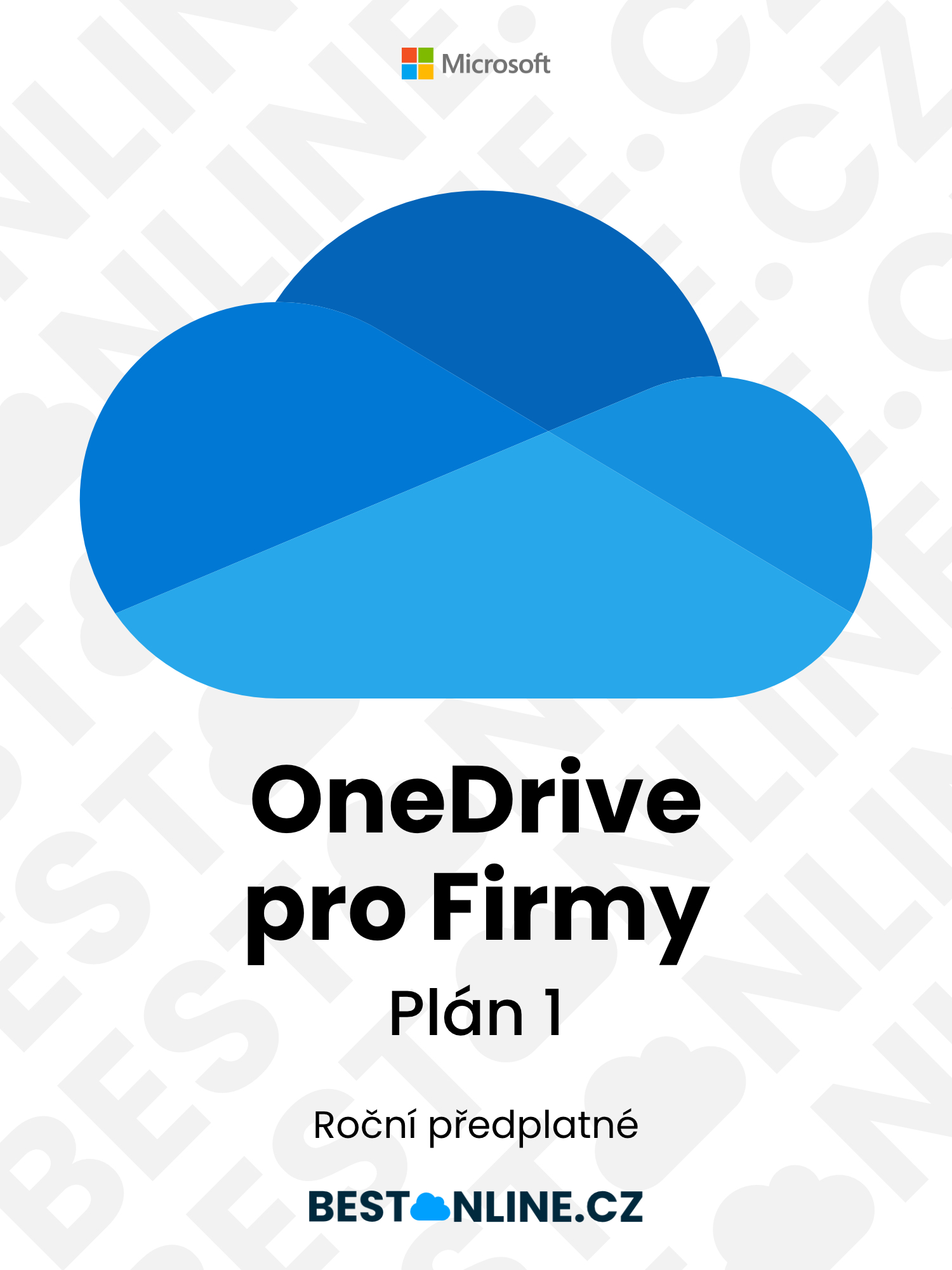 Microsoft OneDrive pro Firmy Plán 1 | Bestonline.cz ☁️